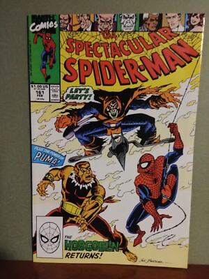 Spectacular Spider-Man #161 (Marvel, 1990) Hobgoblin Appearance, 9.0 | eBay