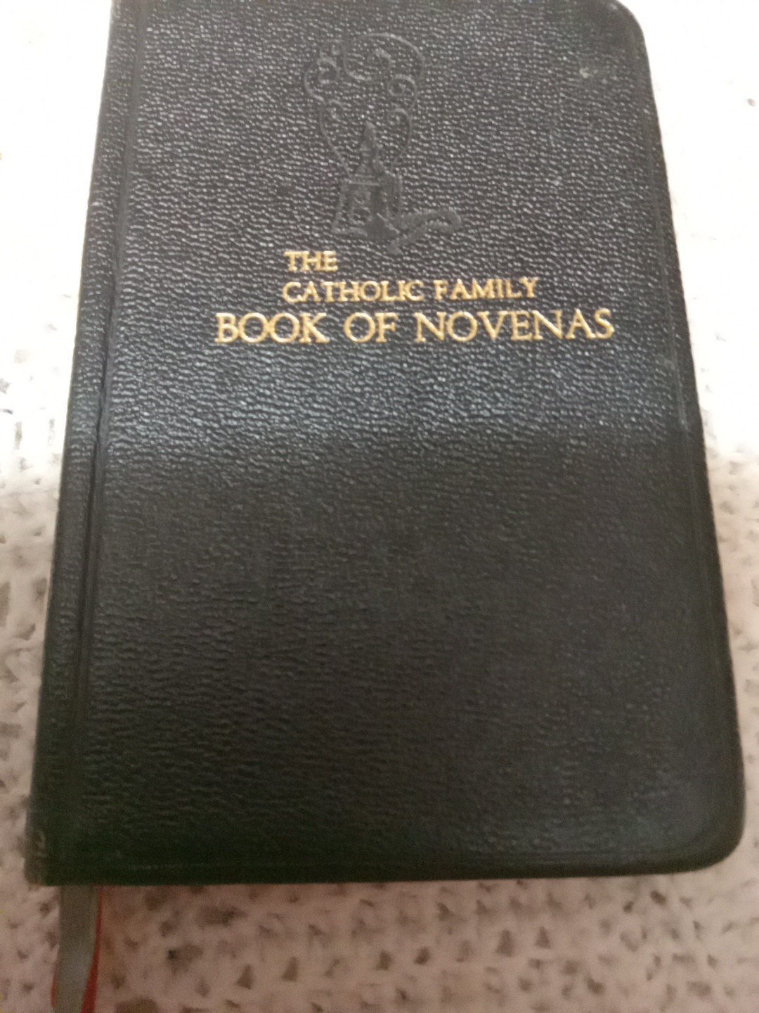 1956 John J Crawley & Co THE CATHOLIC FAMILY BOOK OF NOVENAS ...