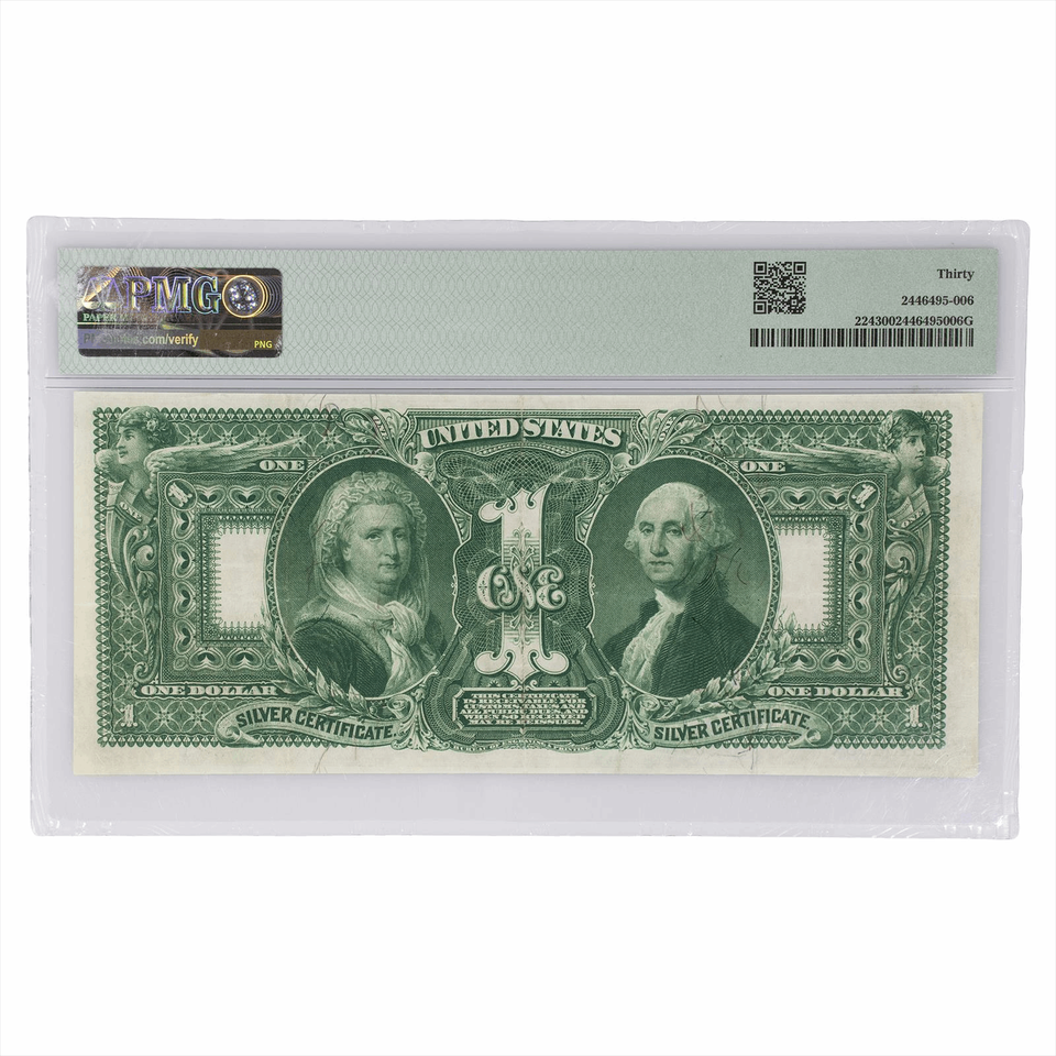 1896 $1 US Silver Certificate Fr#224 PMG Very Fine 30 | eBay