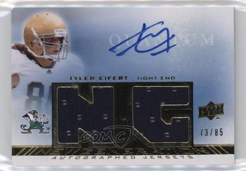 2013 Upper Deck Quantum New Generation Jersey /85 Tyler Eifert Rookie ...