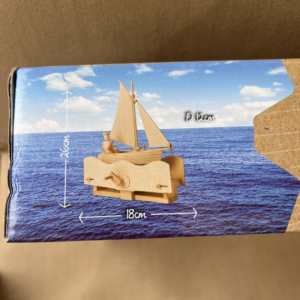 Timberkits Salty Sailor Automata Mechanical Wooden Model Christmas Gift ...