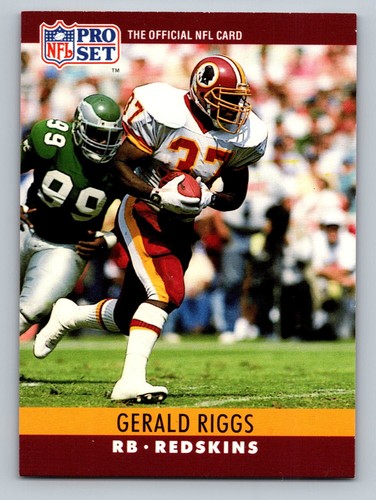 1990 Pro Set #329 Gerald Riggs Washington Redskins | eBay