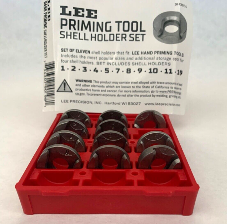 Lee 90198 Hand Priming Tool Shell Holder Set Brand New | eBay