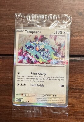 Terapagos + Fuecoco 161/191 Best Buy Promo Horizons Stamped Sealed ...