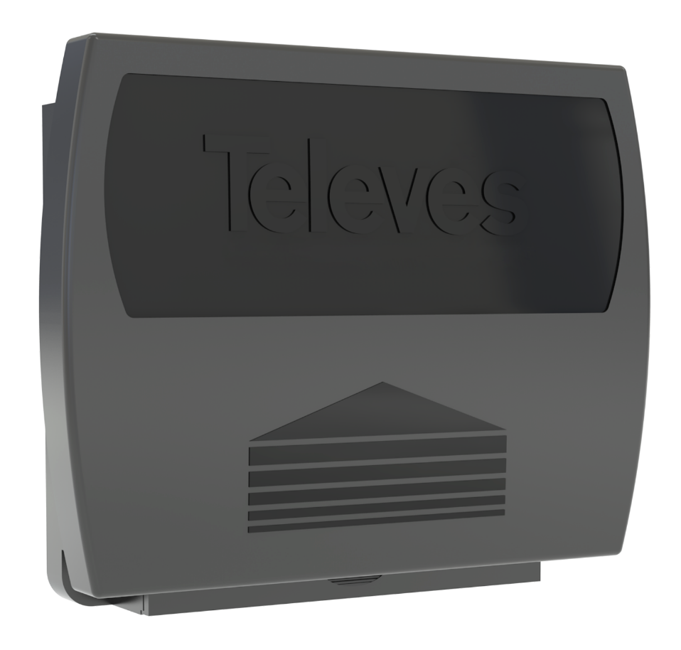 Televes 560383 Single Input HDTV Antenna Preamp 5G Cell Filter Auto ...