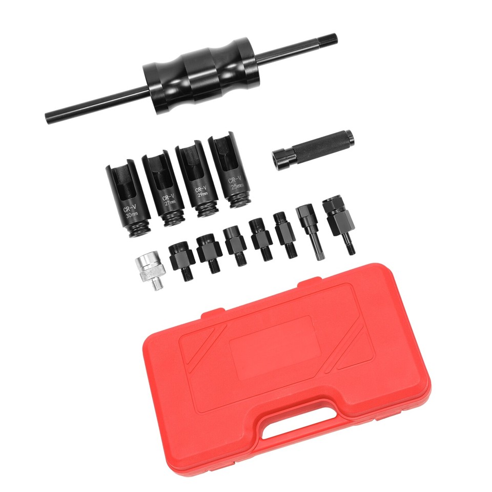 14PCS Diesel Injector Remover Tool Set Injection Puller For Bosch ...
