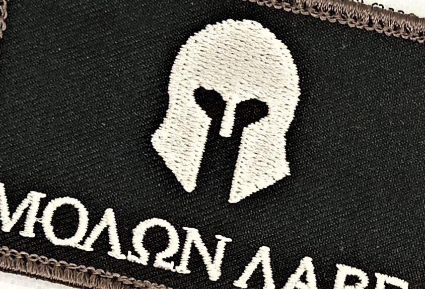 Molon Labe Swat Tactical Embroidered Morale Patch Black ops | eBay