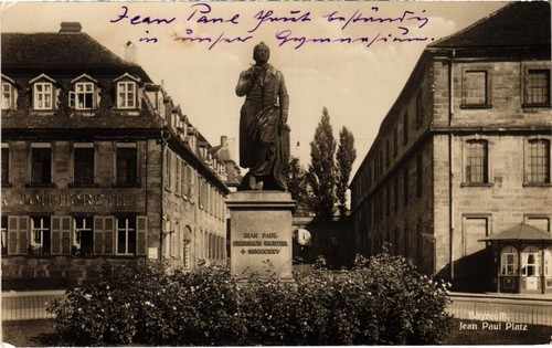 CPA AK Bayreuth Jean Paul Platz GERMANY (1266778) | eBay