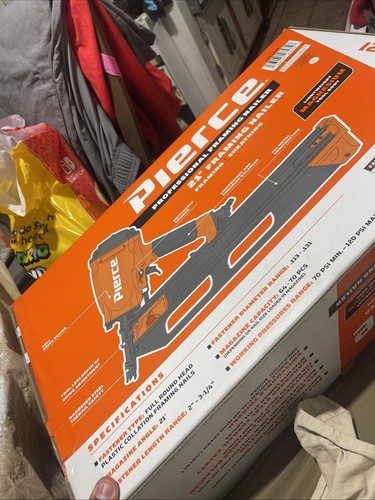 Pierce 21° Air Framing Nailer PRC-M21 #59580 | eBay