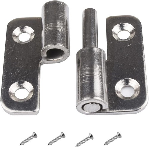 6Pcs 1.5" Detachable Hinge, Small Slip Joint Hinges, Color: Right ...