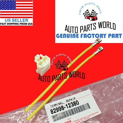 GENUINE OEM TOYOTA 05-15 TACOMA BLOWER MOTOR CONNECTOR WITH PIGTAIL ...