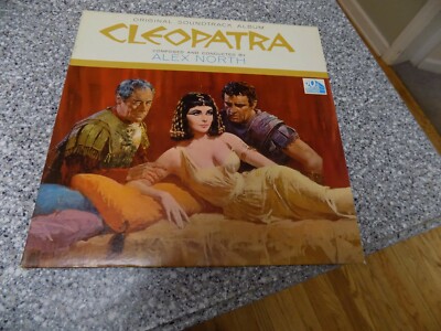SOUNDTRACK ALEX NORTH cleopatra LP- FXG 5008 Vinyl 1963 Record | eBay