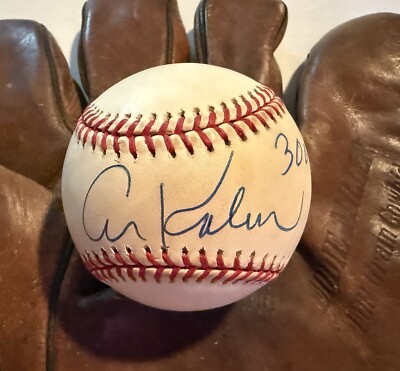 Al Kaline Signed Autographed "3007" Official American League (OAL ...