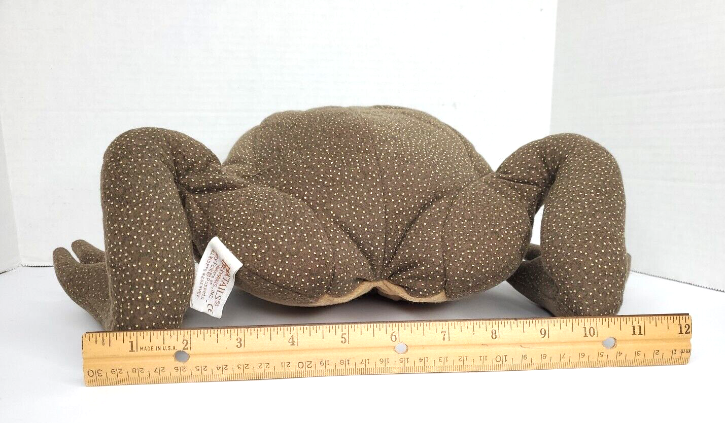 Folkmanis Folktails Full Body Hand Puppet Toad Frog Olive Green Large ...