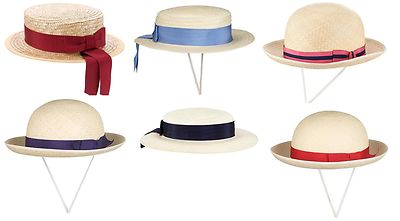 Traditional Girls School Uniform Boaters - Many Styles & Trim - Adult ...