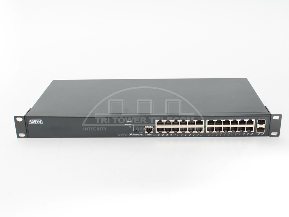 17108124PF2, ADTRAN NETVANTA 1560-24-740W, 2x10G, 24-PORT Gig, POE ...