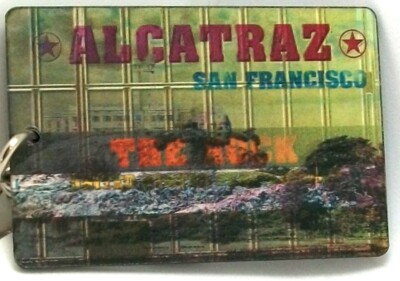 San Francisco Alcatraz the Rock Double Sided 3D Key Chain | eBay