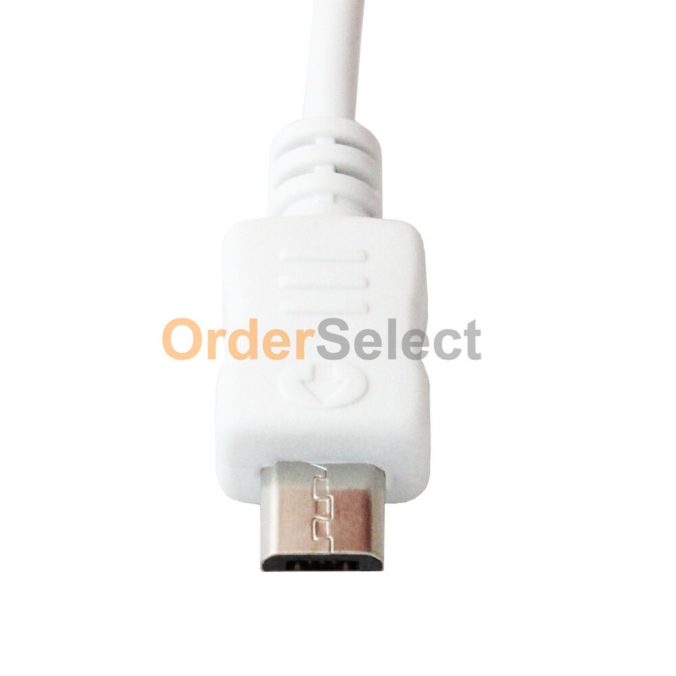 Real OEM W Micro USB Charger Fast Charging Cable Cord For Samsung ...