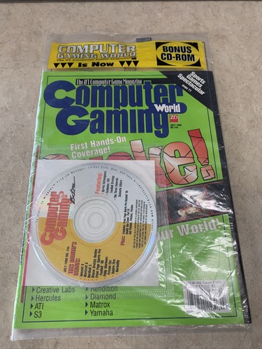 Computer Gaming World July 1996 No. 144 Brand New Sealed | eBay
