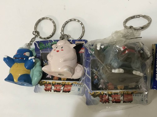 3 Pocket Monster Soft Key Chain Definitive Edition 6 Types Camel Lizard ...