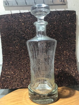 Vintage Leonard Silver Summerfield Crystal Liquor Decanter | eBay