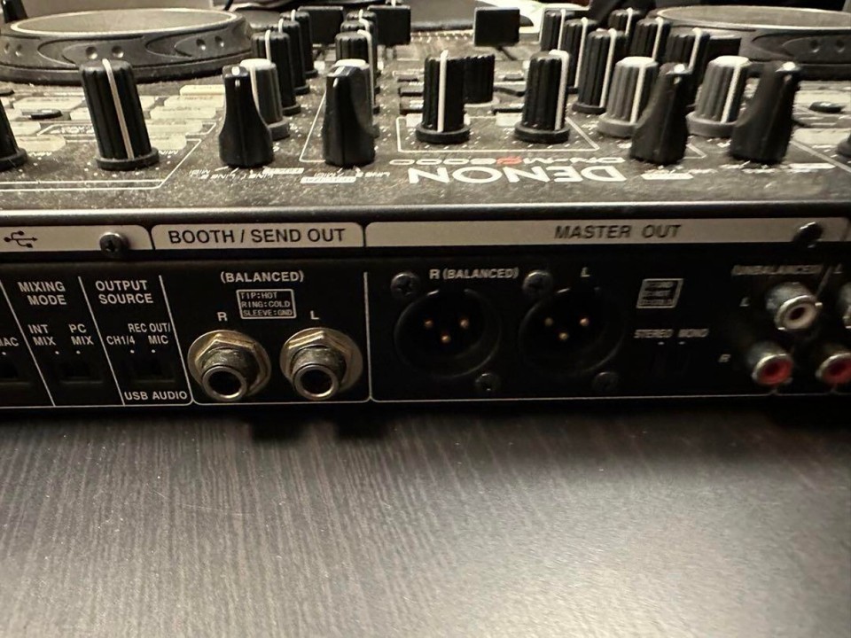 DENON DN-MC6000 DJ Controller Mixer Traktor Virtual 4-Channel from ...