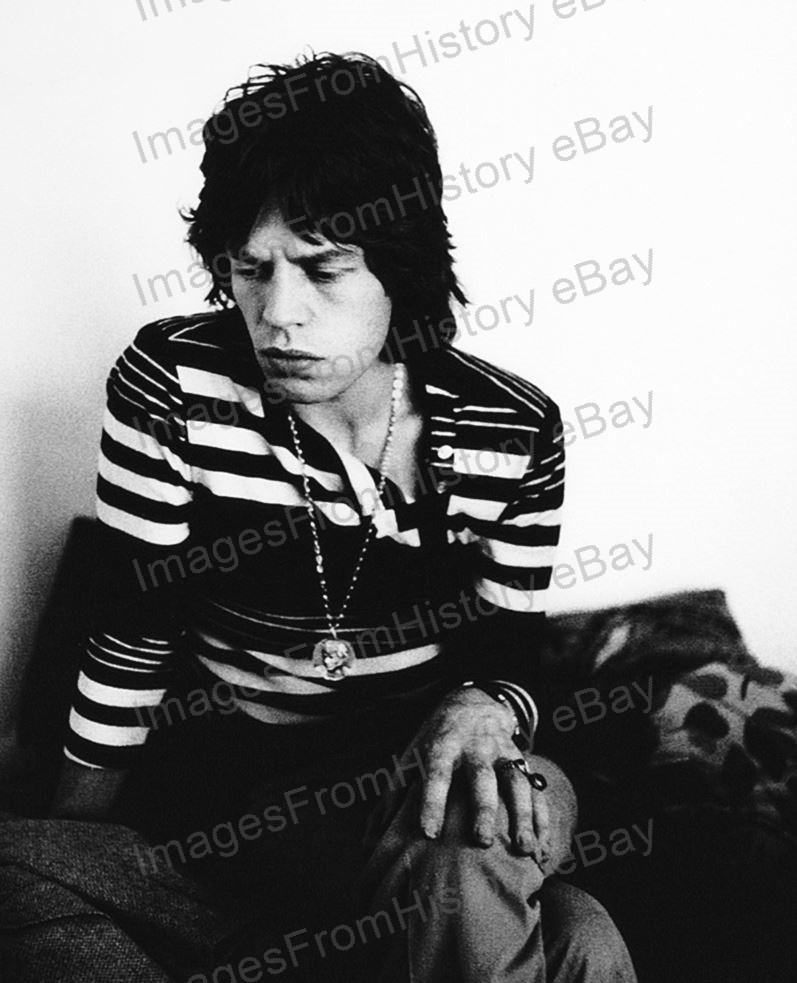 8x10 Print Mick Jagger The Rolling Stones 1969 #MJ2343 | eBay