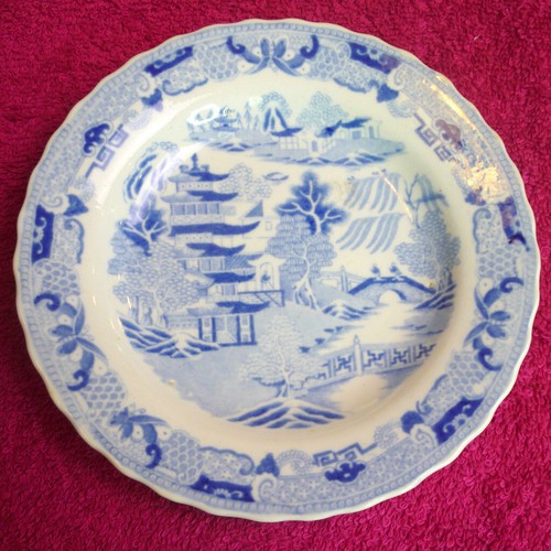 Rathbone (Broseley Willow Blue) 6 1/4" BREAD PLATE Exc | eBay