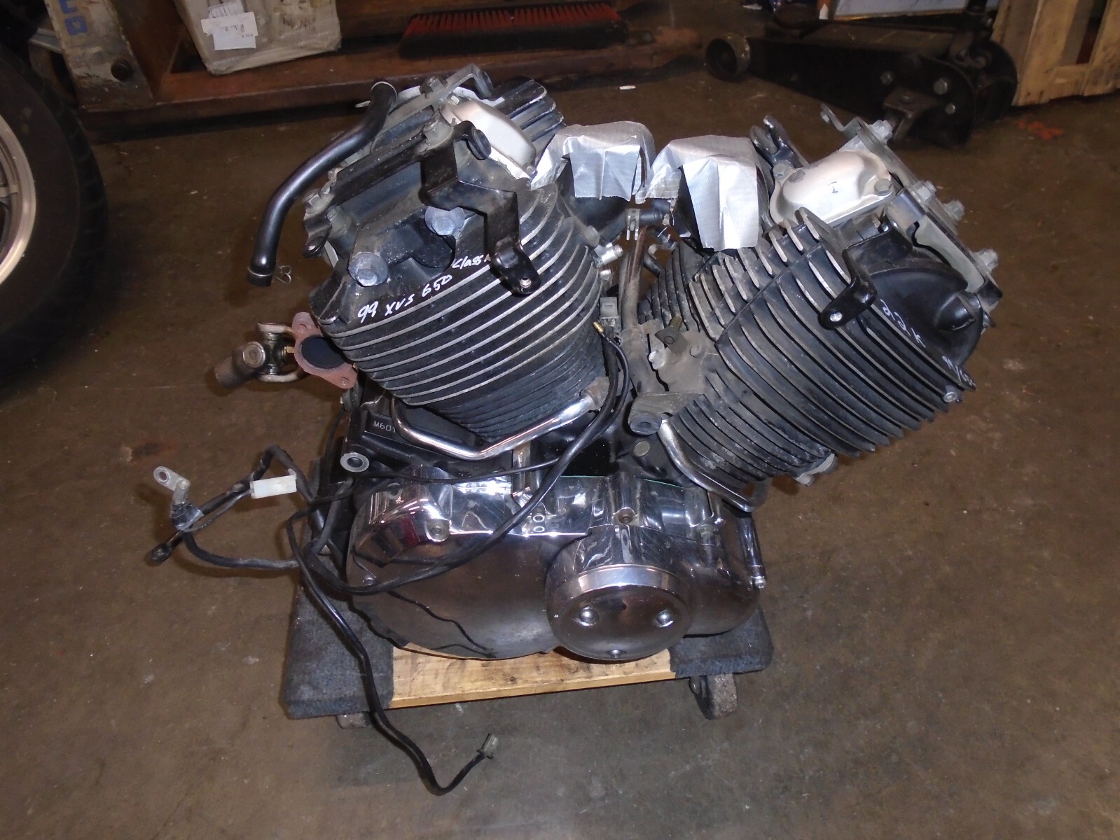 1999 Yamaha XVS650 Classic Engine Motor Runs Great | 22k Miles | OE