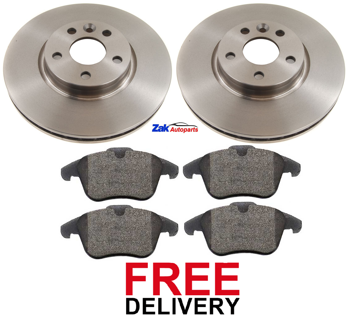 FOR LANDROVER FREELANDER 2.2 TD4 (2006-2014) FRONT 2 BRAKE DISCS & PADS ...