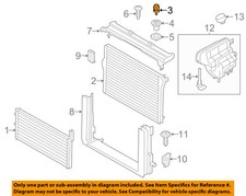 BMW OEM 11-17 X3 3.0L-L6 Fuel System-Mount Strap Bolt 07147133425 for ...