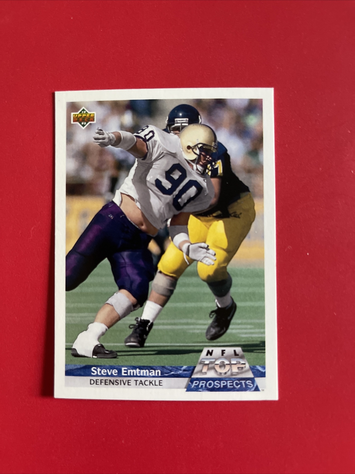 1992 Upper Deck Gold - #G1 Steve Emtman (RC) for sale online | eBay