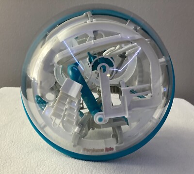 Perplexus Epic Interactive Puzzle Ball Sphere Maze Game in Blue | eBay