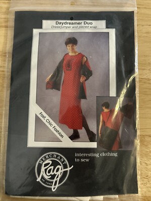 Rag Merchant - Daysreamer Duo Jumper/Wrap Pattern 2003 New Uncut Jill ...