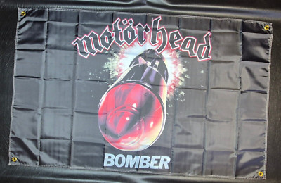 MOTORHEAD Bomber Fabric Flag Banner 150cm x 90cm heavy metal | eBay