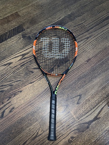 Wilson Burn 26S Spin Effect X2 Shaft Junior Tennis Racquet Grip Size 0 ...