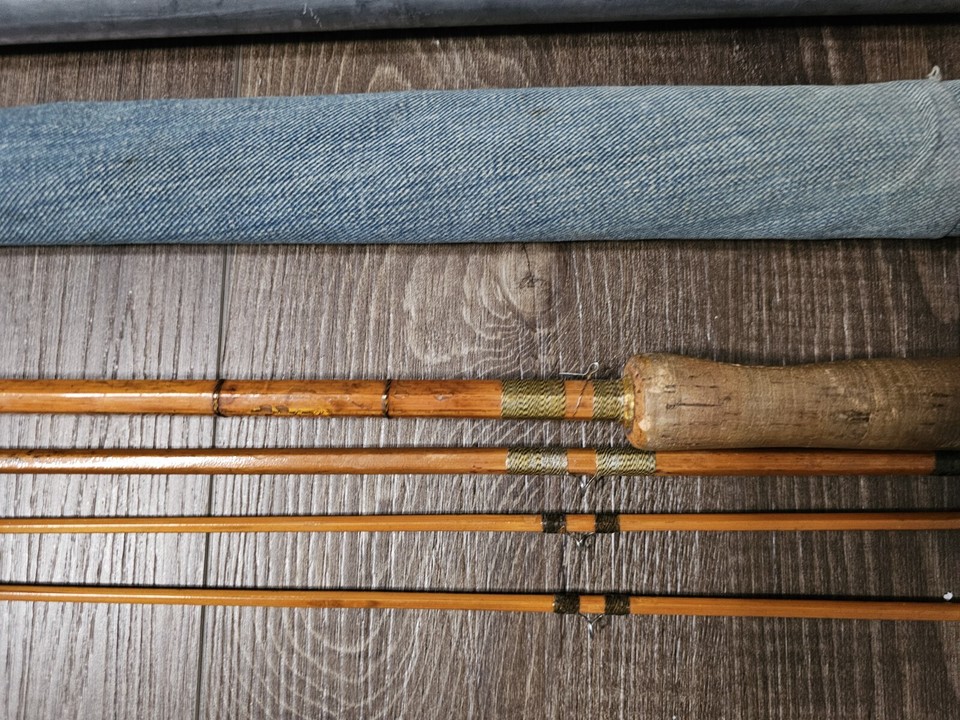 Vintage South Bend Fly Fishing Rod HCH or C 24 - 9 W/ Tube And Custom ...