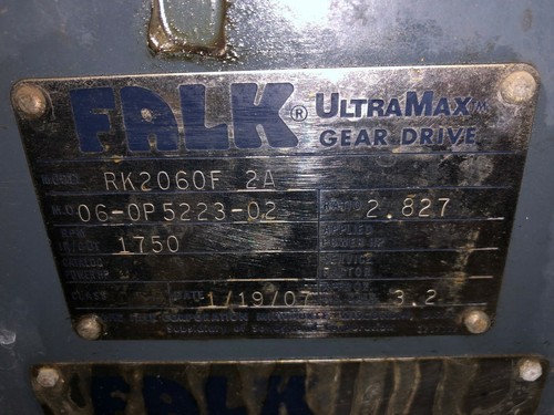 Falk RK2060F2A UltraMax Gear Drive (Item #18) | eBay