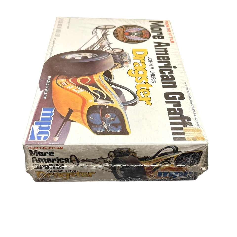 MPC MORE AMERICAN GRAFFITI JOHN MILNER'S DRAGSTER Model Kit 1/25 SEALED ...