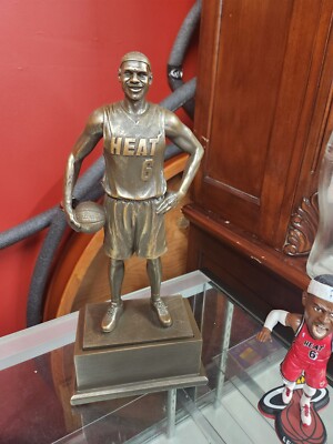 Lebron James Miami Heat Custom Statue | eBay