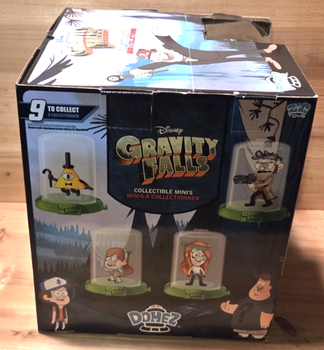 DISNEY DOMEZ GRAVITY FALLS CASE OF 24 PIECES BLIND BAG FIGURES NEW ...