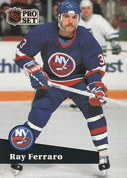 Ray Ferraro 1991-92 Pro Set 156 New York Islanders Hockey Card | eBay