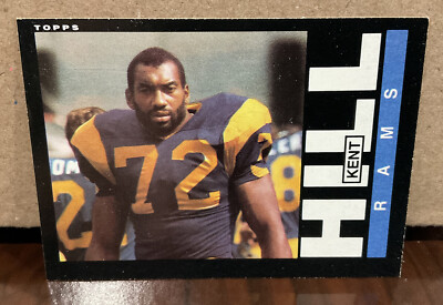 KENT HILL 1985 TOPPS FOOTBALL #81 - LOS ANGELES RAMS | eBay
