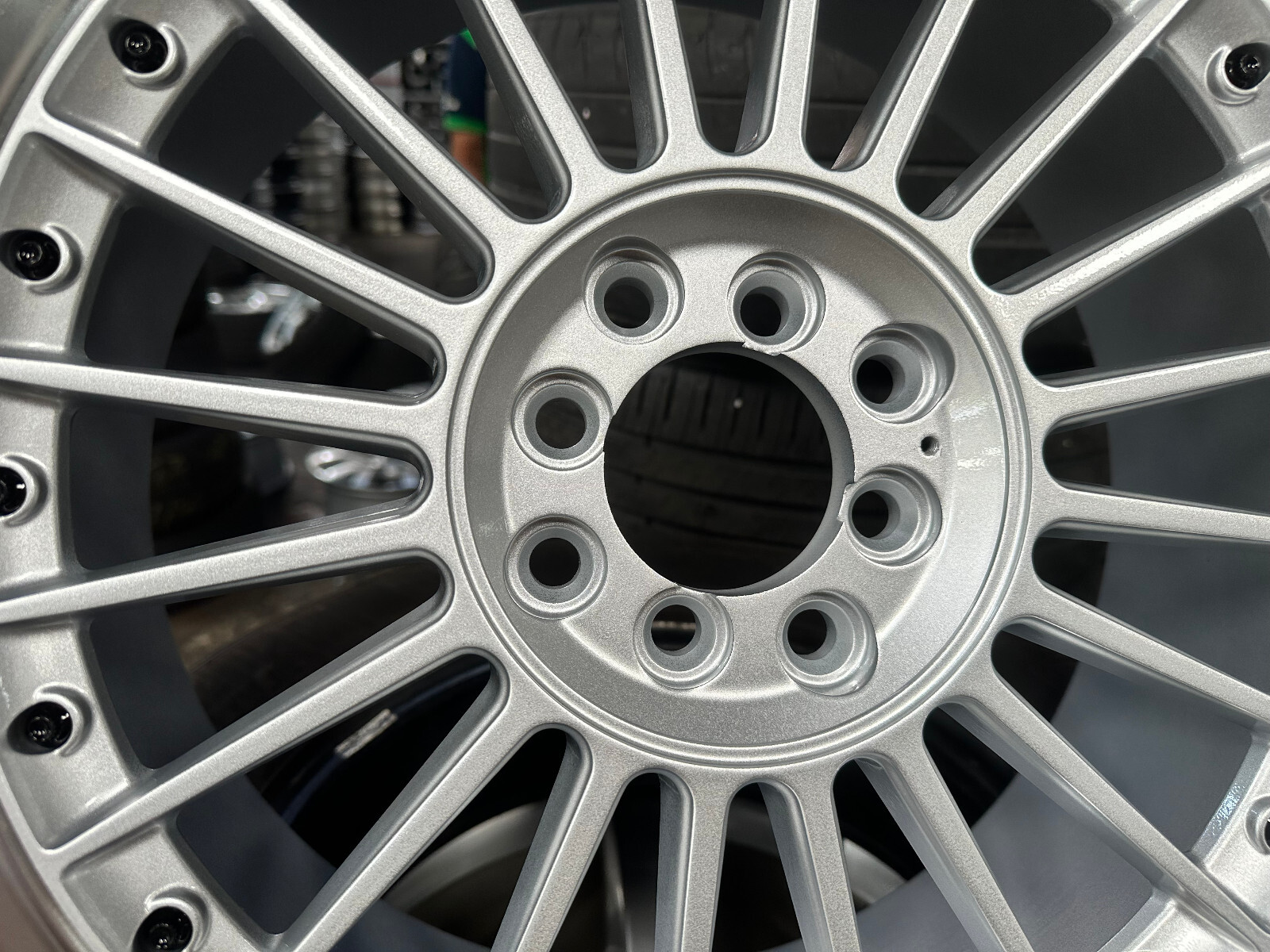 New 17x8J Alpina Classic Design BMW E30 Wheel (set of 4) 4x100 VW Golf ...