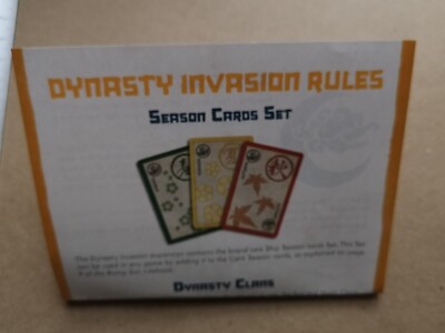 RULES FLYER /DYNASTY INVASION/ RISING SUN CMON /G430 | eBay