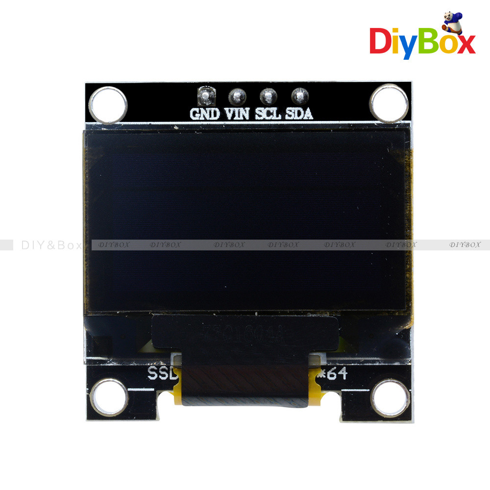 Blue Industrial LEDs, LCDs & Display Modules 0.96" I2C IIC Serial OlED ...