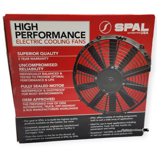 SPAL 10" Low Profile Fan Puller 802cfm VA11-AP7/C-57A 12V 30100435 | eBay