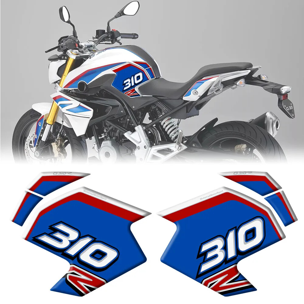 For 2016-2019 BMW G310R Accessories Side Fuel Tank Protector Cover Pad ...
