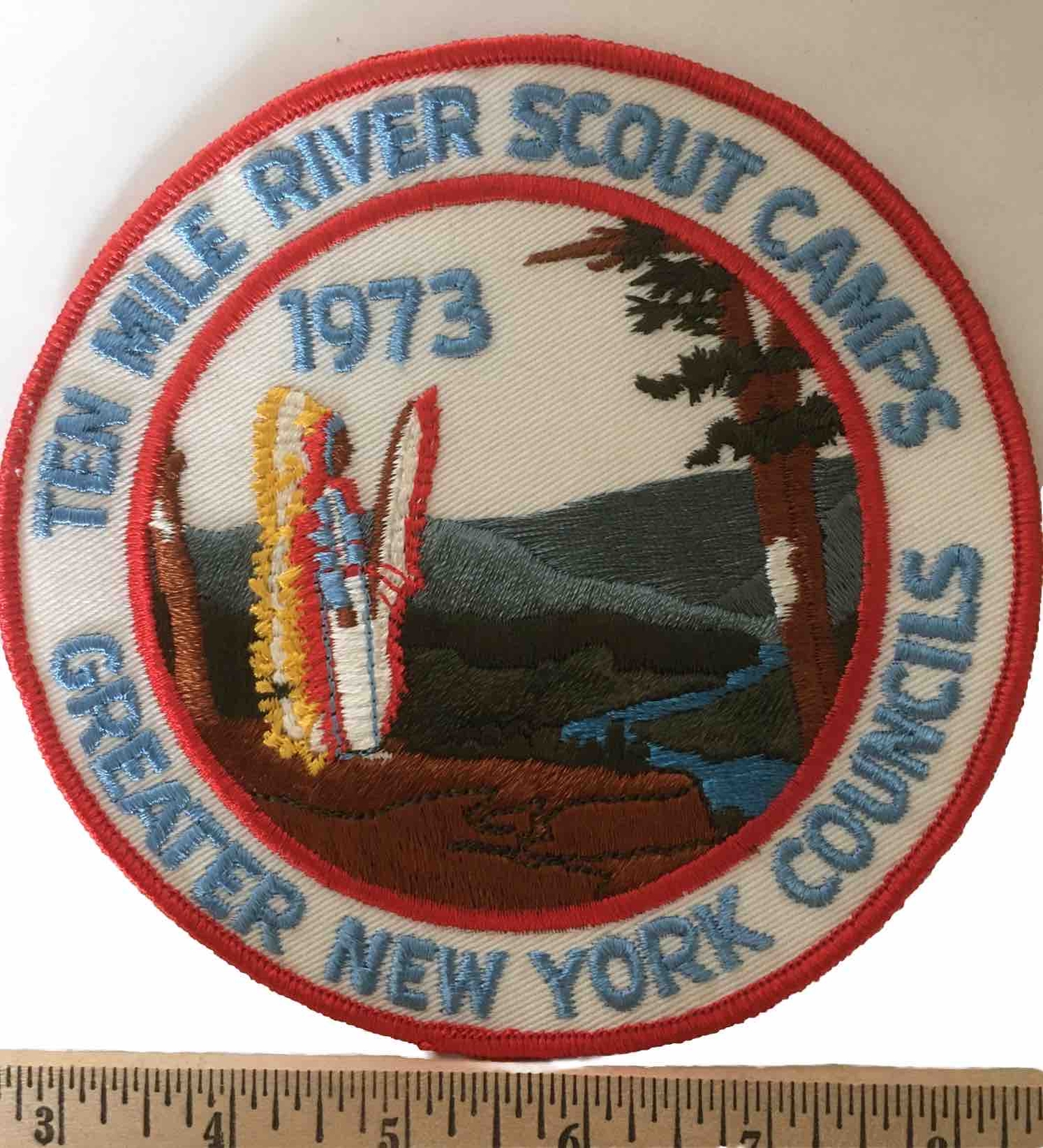 Boy Scout Camp Patches Ten Mile River Set of 8 - New circa 1970's | eBay