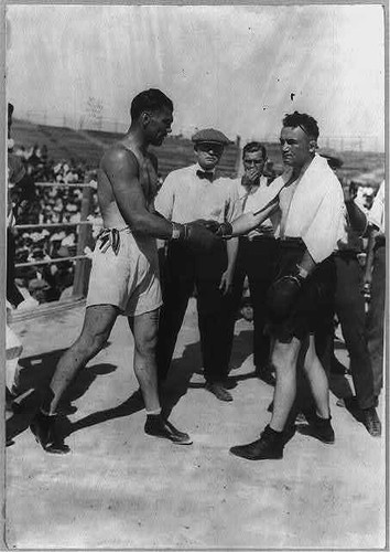 Photo:Jack Dempsey,1895-1983,Tommy Gibbons,1891-1960,boxing | eBay